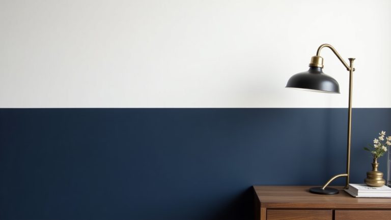 Navy Blue and White Wall Paint Ideas for a Timeless Home